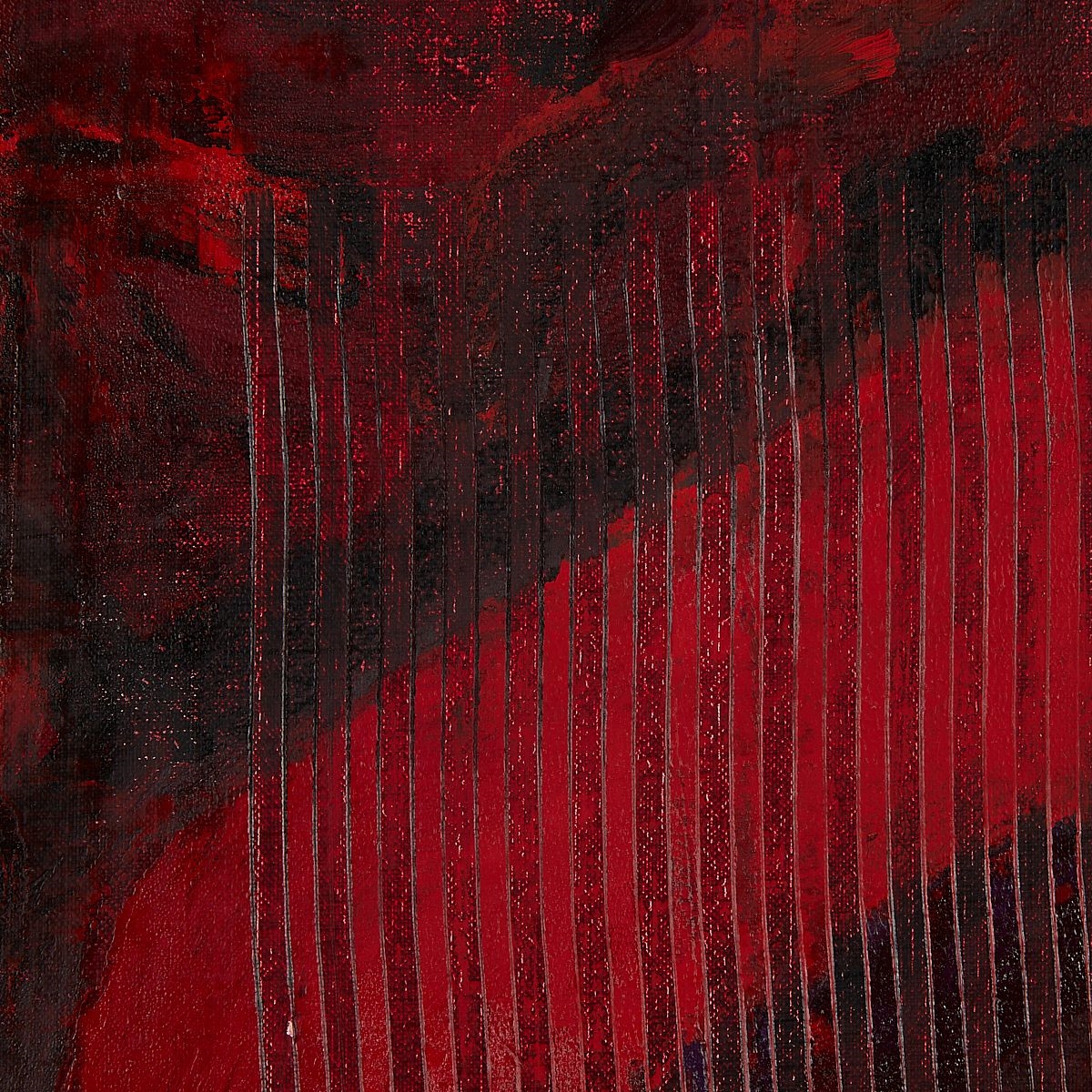 Aaron Fink | Aaron Fink Red Rose Oil Painting 2000 (2000) | MutualArt