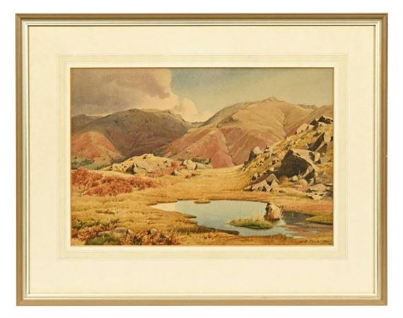 Geoffrey H. Pooley | Fairfield from Silver How (1982) | MutualArt