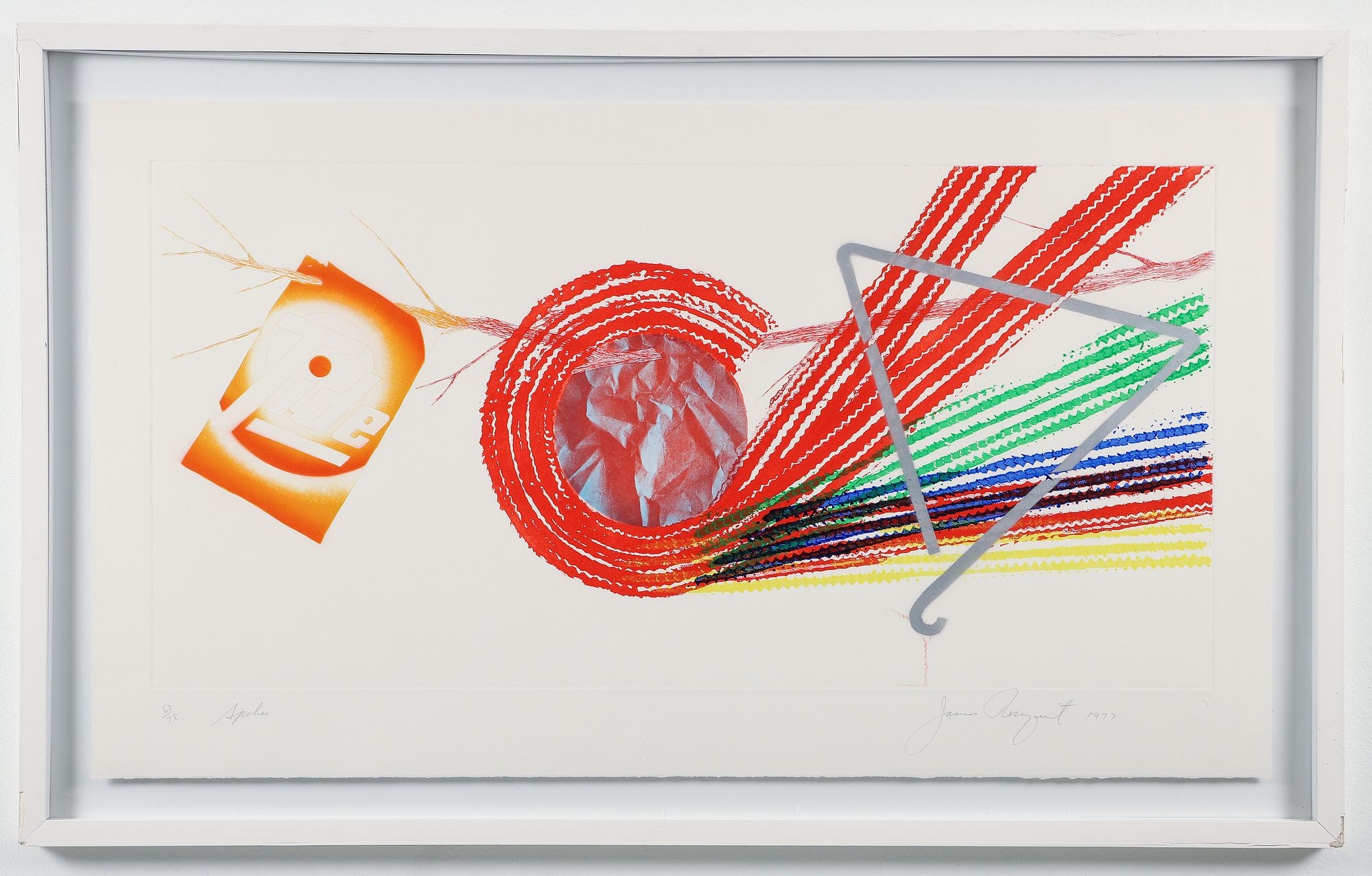 James Rosenquist | Spokes (1977) | MutualArt