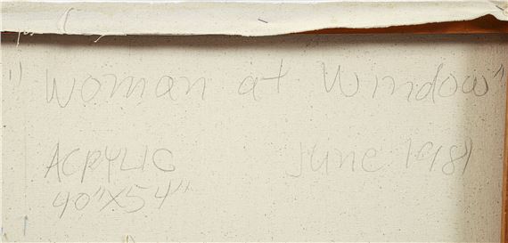 Joseph Shepler | Woman at the Window (1981) | MutualArt