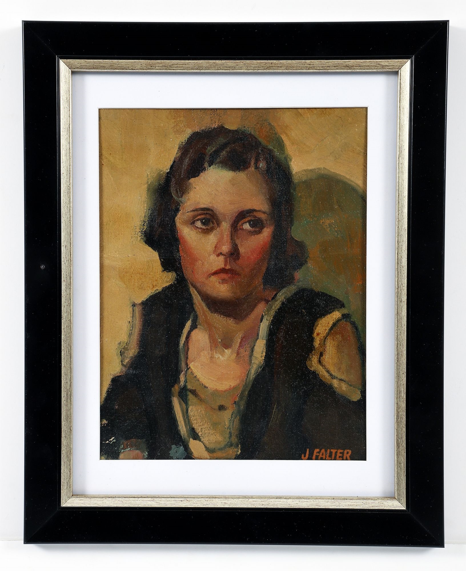 John Falter | Portrait of Helen Sarah Jackson (1920s) | MutualArt