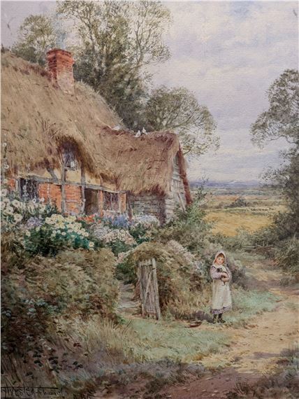 Henry John Sylvester Stannard | By The Brook Lambourne - Berks | MutualArt