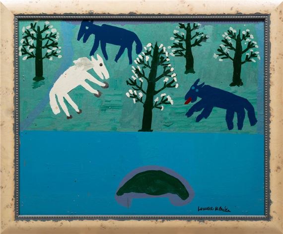 Willie White | Horses and Manatee | MutualArt