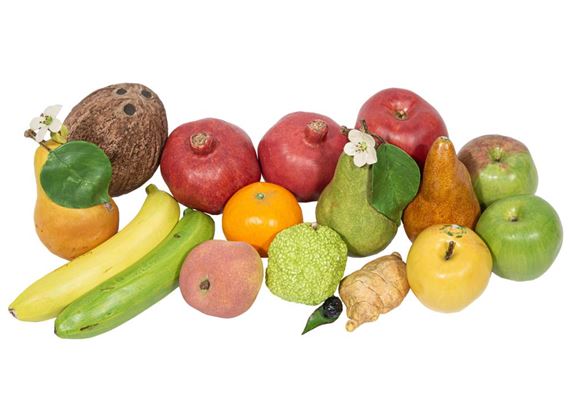 Mary Kirk Kelley | Mary Kirk Kelly Ceramic Fruit | MutualArt