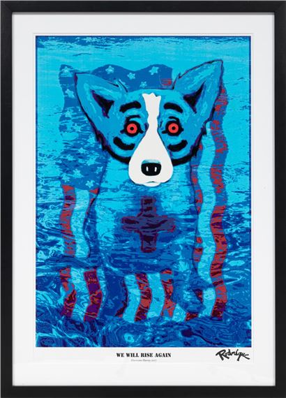 George Rodrigue | We Will Rise Again (Hurricane Harvey 2017) (2017 ...