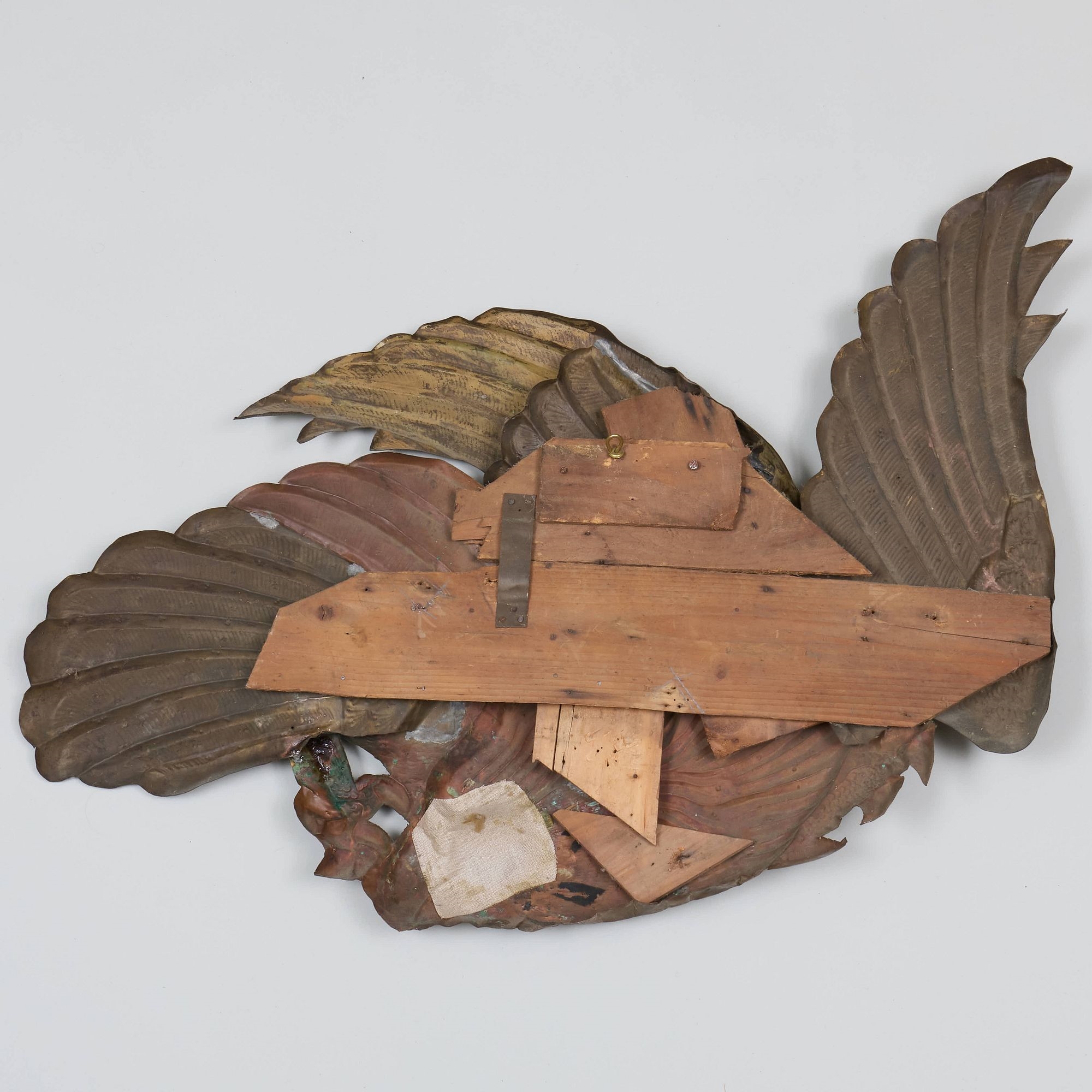 Japanese School | Japanese Repousse Metal Model of an Eagle | MutualArt