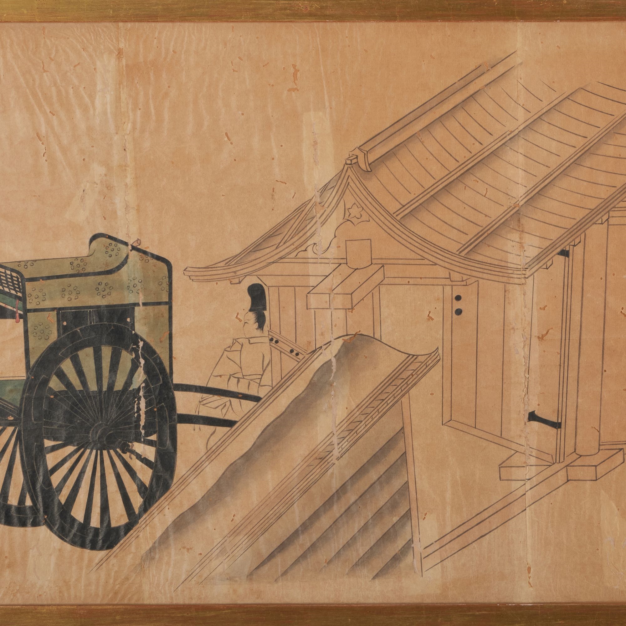 Japanese School | Japanese Scroll Fragment | MutualArt