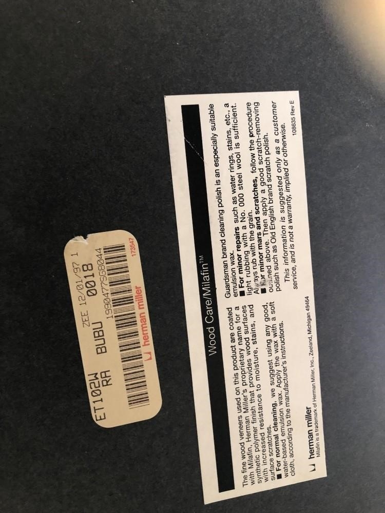 Herman Miller | Eames for Herman Miller Kitchen/Office/Craft table ...