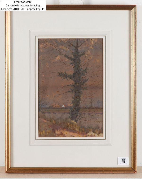 Gilbert Baird Fraser | Ivy clad tree | MutualArt