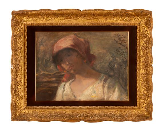 Basilio Cascella | Patini Teofilo non ti arrabbiare (1886) | MutualArt