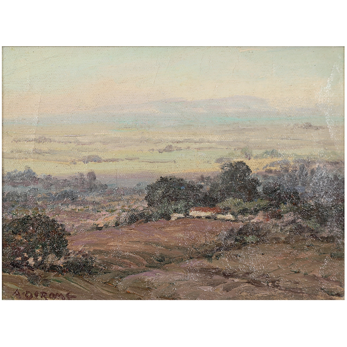 Albert Thomas De Rome | Albert T. DeRome (1885-1959) Painting, Santa ...