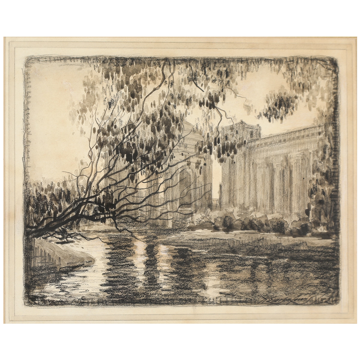 Harry Emerson Lewis | Emerson Lewis (1892-1958) Aquatint, Palace of ...