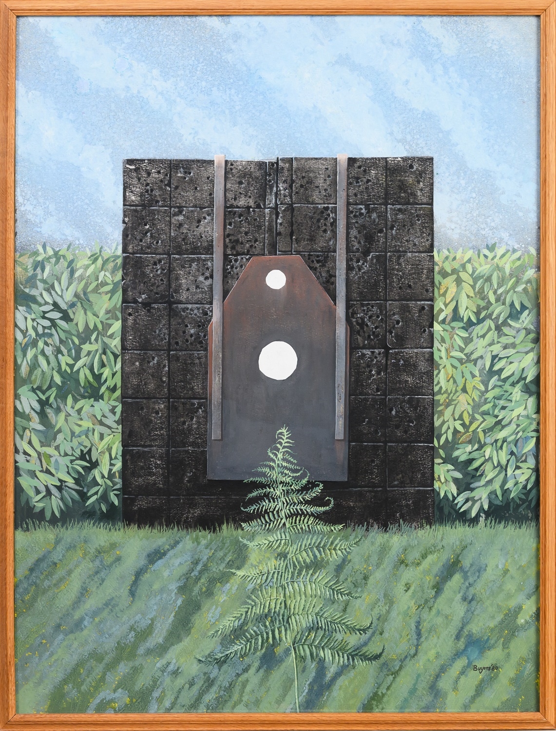 Donald Morison Buyers | ABSTRACT SCULPTURE IN GARDEN (80) | MutualArt