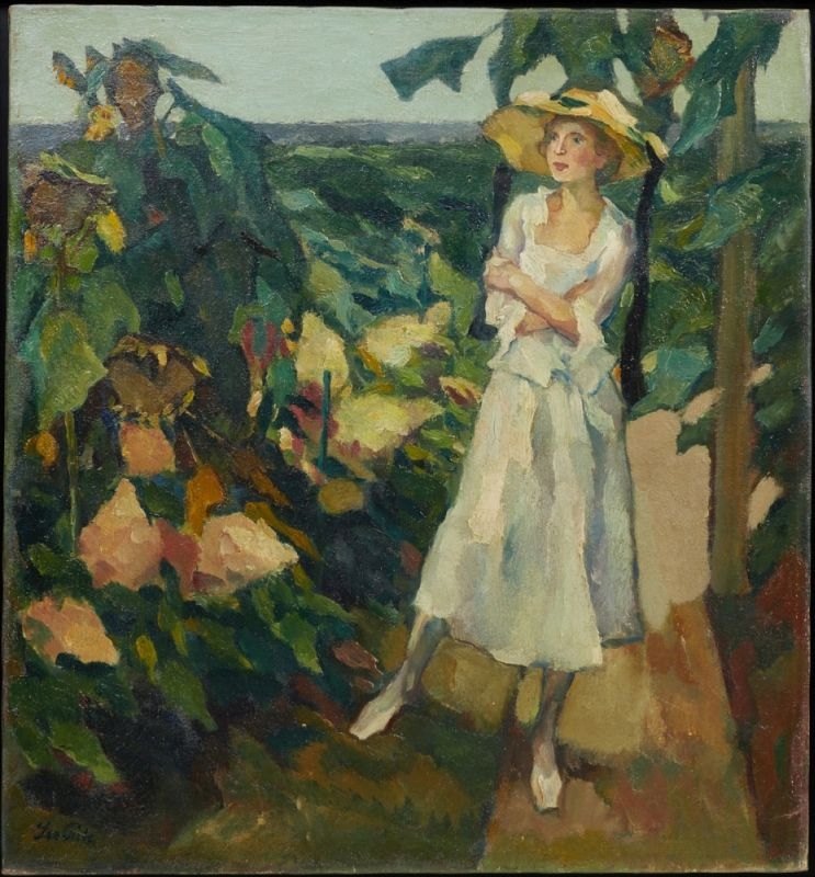 Leo Putz | At Lake Chiemsee - The Bathers (1921) | MutualArt