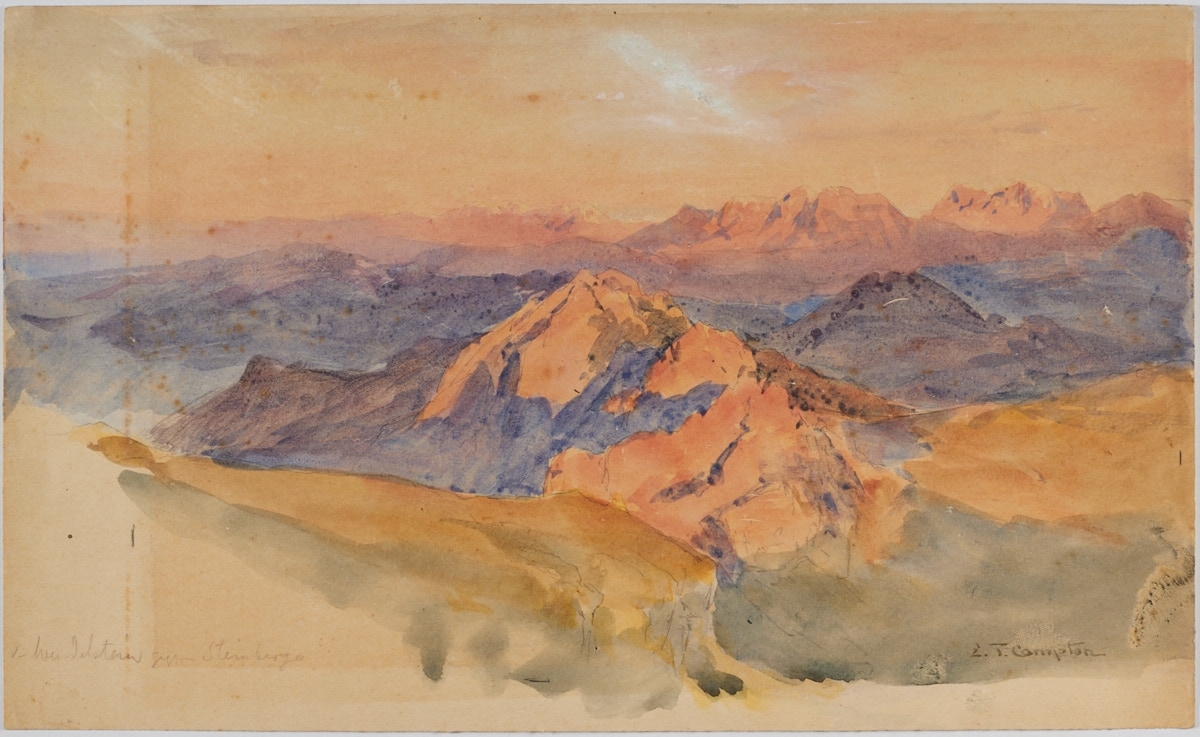 Edward Theodore Compton | 1849 Stoke Newington - 1921 Feldafing ...