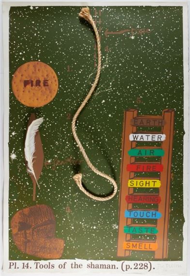 Joe Tilson | 1928 London - 2023 - The tools of the shaman ...