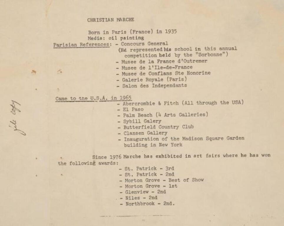 Christian Marche | Cubist Painting of a Village by Christian Marche ...