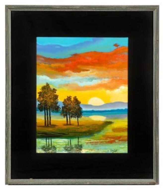 David Najar | Just Behind the Mountain, David Najar Giclee (2017 ...