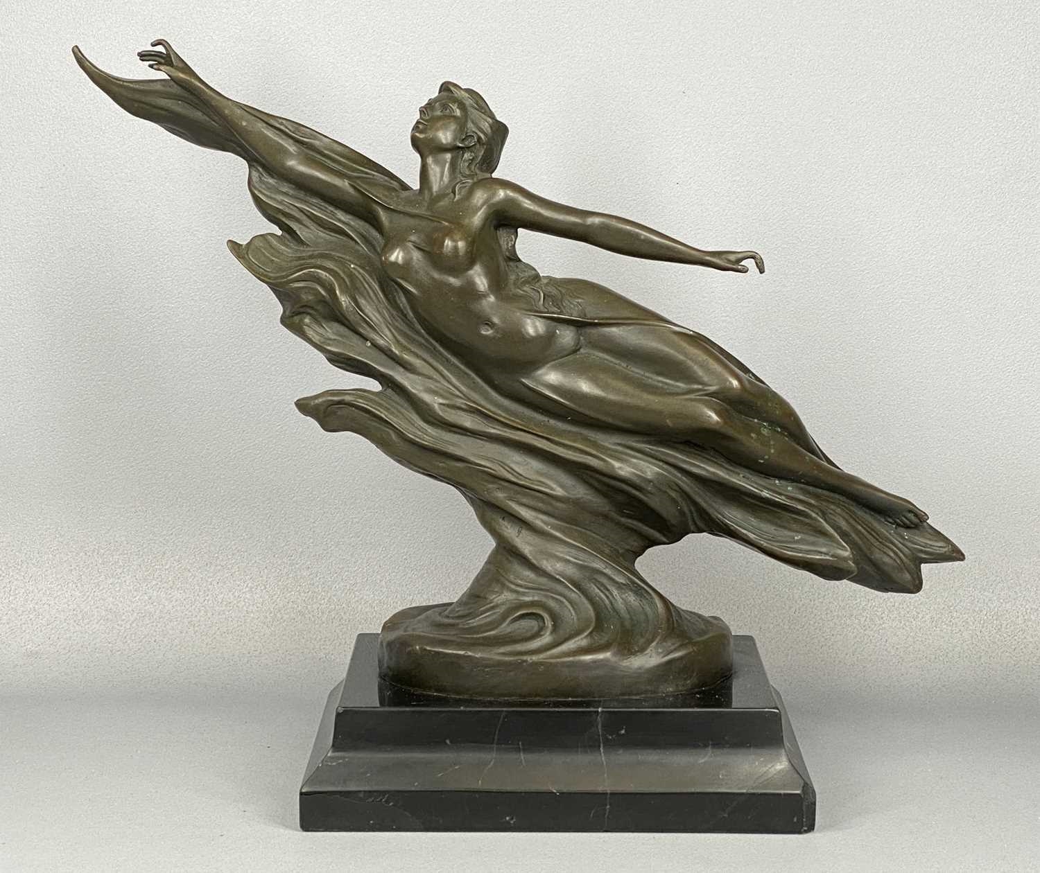 Charles Couchet | AFTER CHARLES COUCHET 20TH CENTURY BRONZED FIGURE of ...