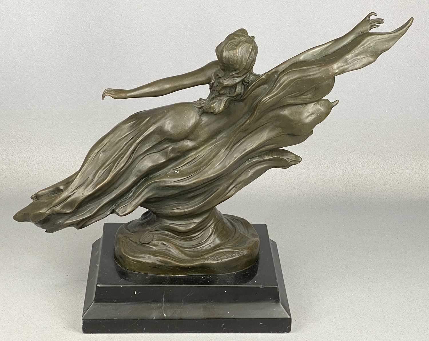 Charles Couchet | AFTER CHARLES COUCHET 20TH CENTURY BRONZED FIGURE of ...