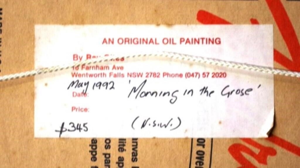 Ray Giles | Morning in the Grose | MutualArt