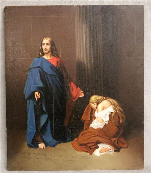 Emile Signol | The Adulterous Woman | MutualArt