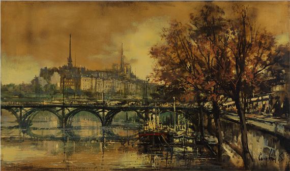 Sergio Cecchi | Vue de la Seine | MutualArt