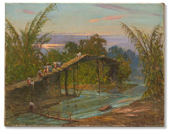 San Win | The Bridge (1972) | MutualArt