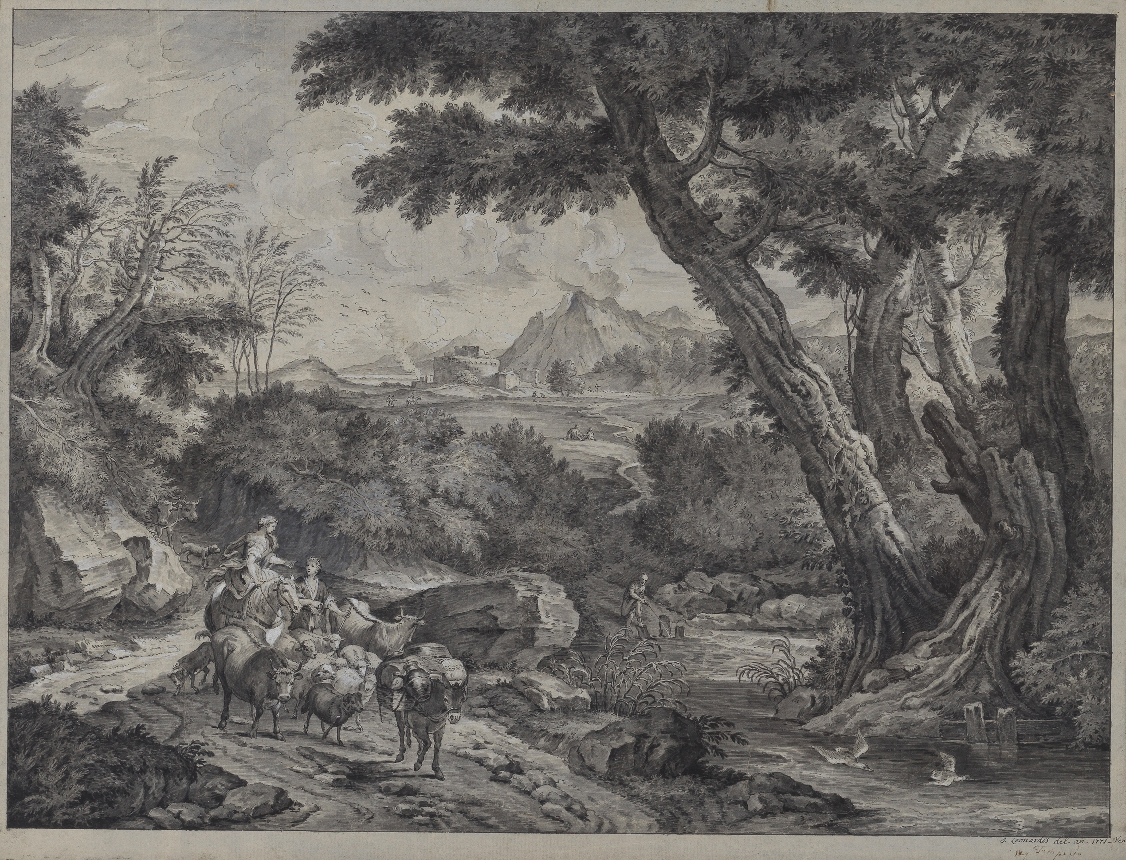 Giacomo Leonardis | Italian landscapes (1771) | MutualArt