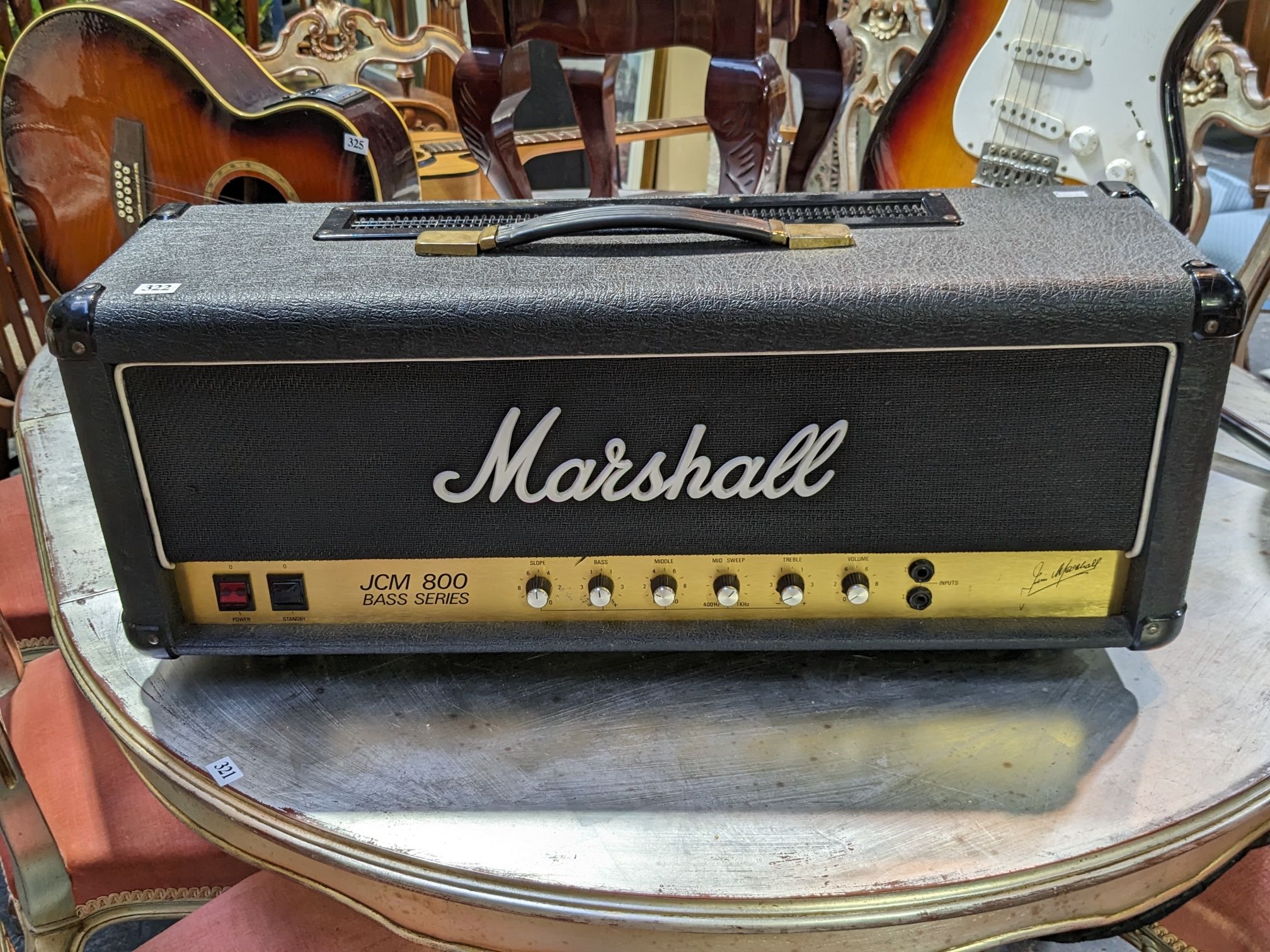 Unknown | MARSHALL JCM800 100W TUBE HEAD AMP (1982) | MutualArt