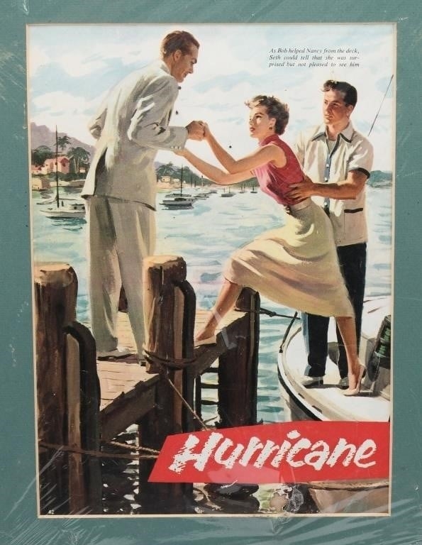 Arthur Saron Sarnoff | ARTHUR SARNOFF BOATING ILLUSTRATION PAINTING ...