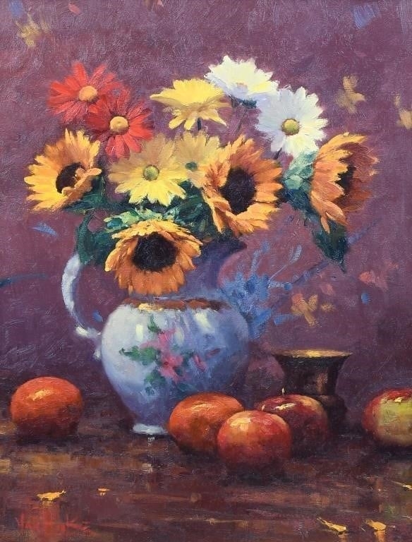 George Van Hook | GEORGE VAN HOOK STILL LIFE PAINTING | MutualArt
