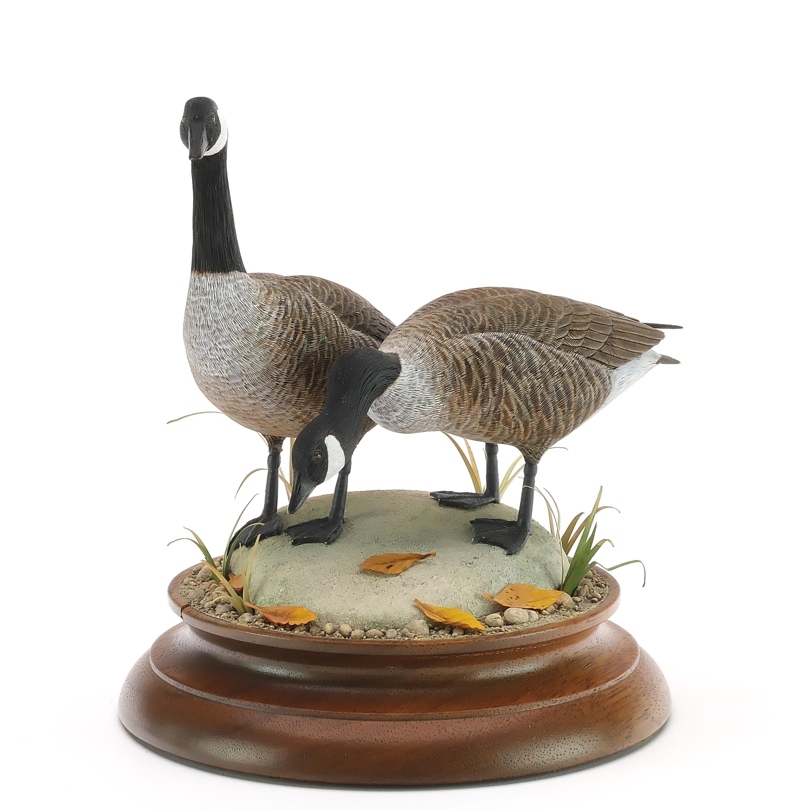 Manfred K. Scheel | Canada geese (1987) | MutualArt