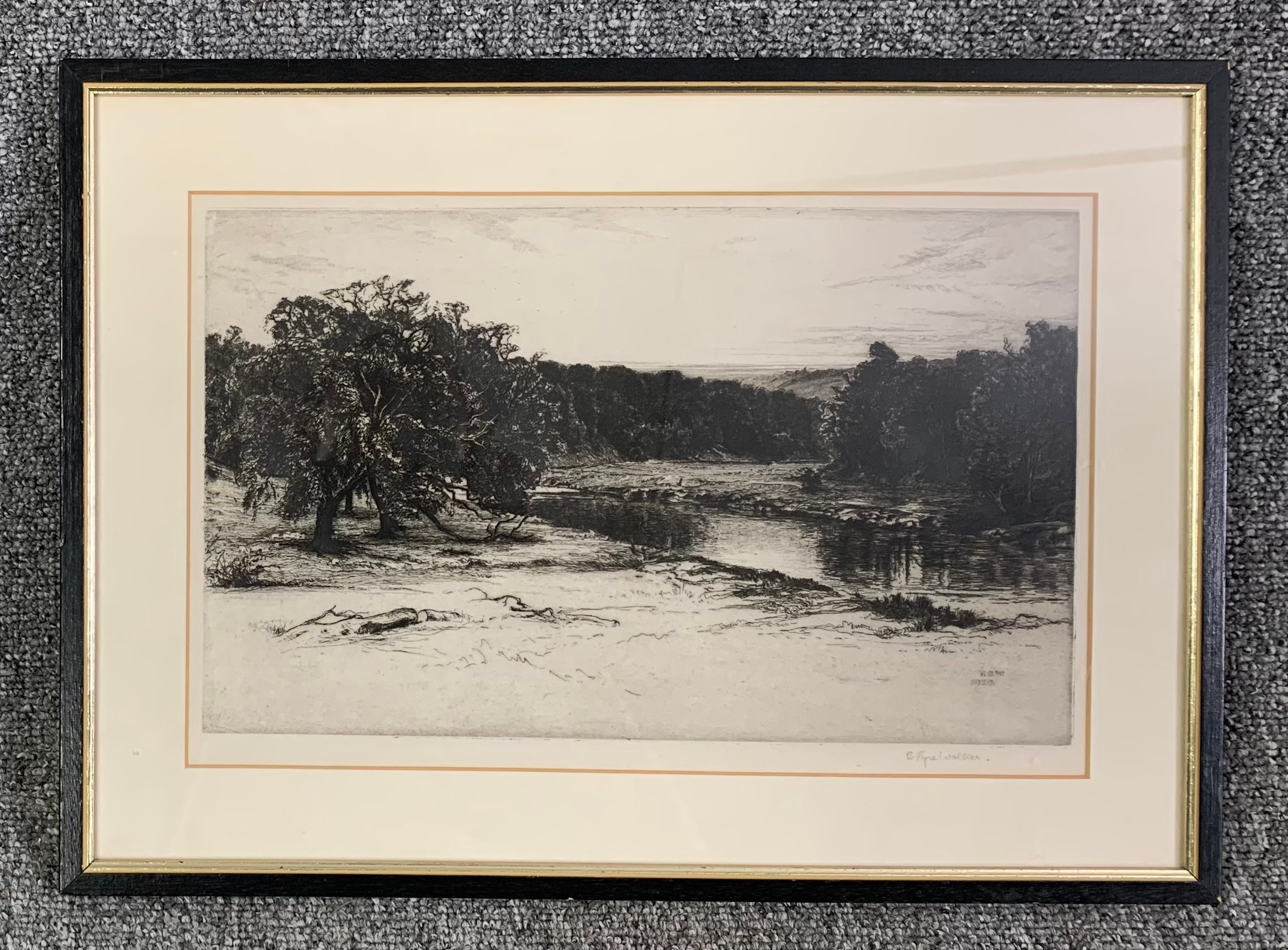 Bernard Eyre Walker | Above the River | MutualArt
