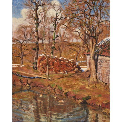 Bruno Hesse | Am Weiher | MutualArt