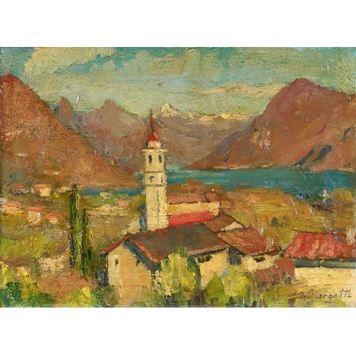 Angelo Giorgetti | La chiesa di Sant'Abbondio in Gentilino | MutualArt