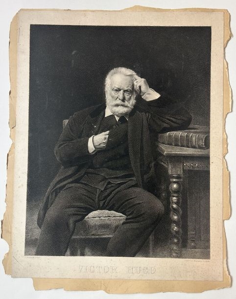 Victor Hugo | PORTRAIT of Victor HUGO (1879) | MutualArt