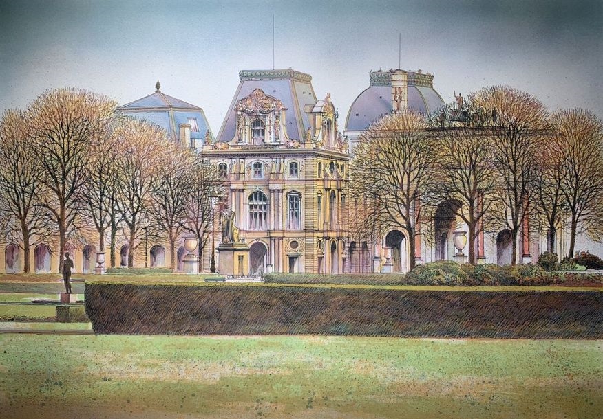 Rolf Rafflewski | Palais du Louvre (1990) | MutualArt