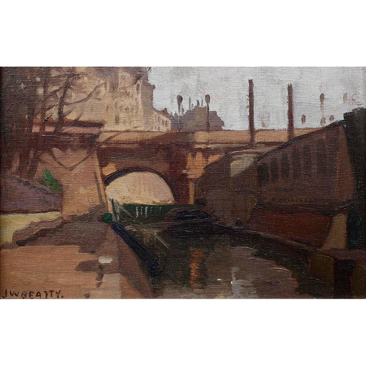 John William Beatty | A BRIDGE | MutualArt