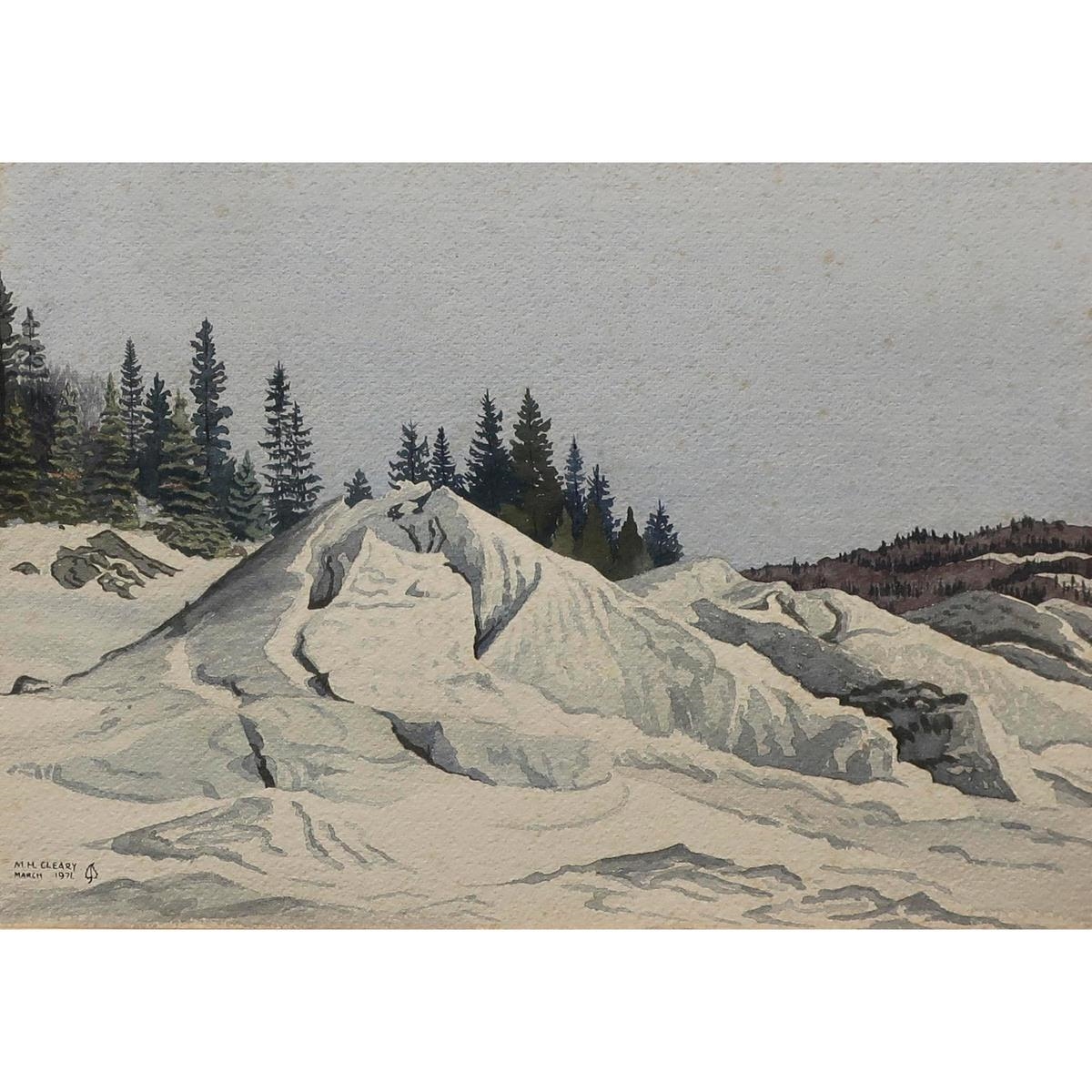 Michael H. Cleary | MICHIPICOTEN BAY - LAKE SUPERIOR (1971) | MutualArt