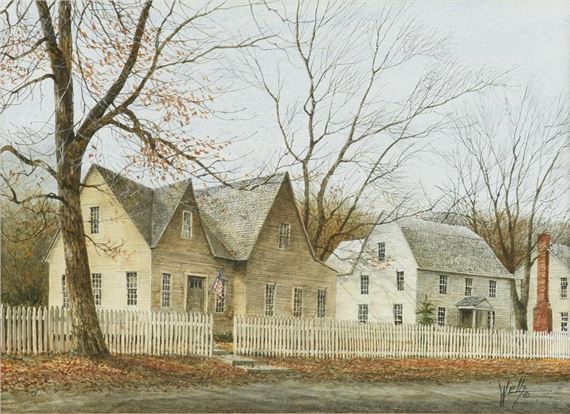 Ronnie Wells | RONNIE WELLS (American/Texas b. 1944) A PAINTING (20th ...