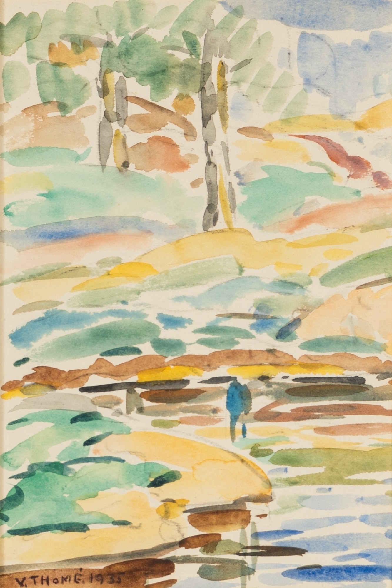 Verner Thomé | Boys on the Shore (1910 - 1911) | MutualArt