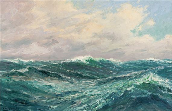 Adolf Bock | Towards the Sea (1950) | MutualArt