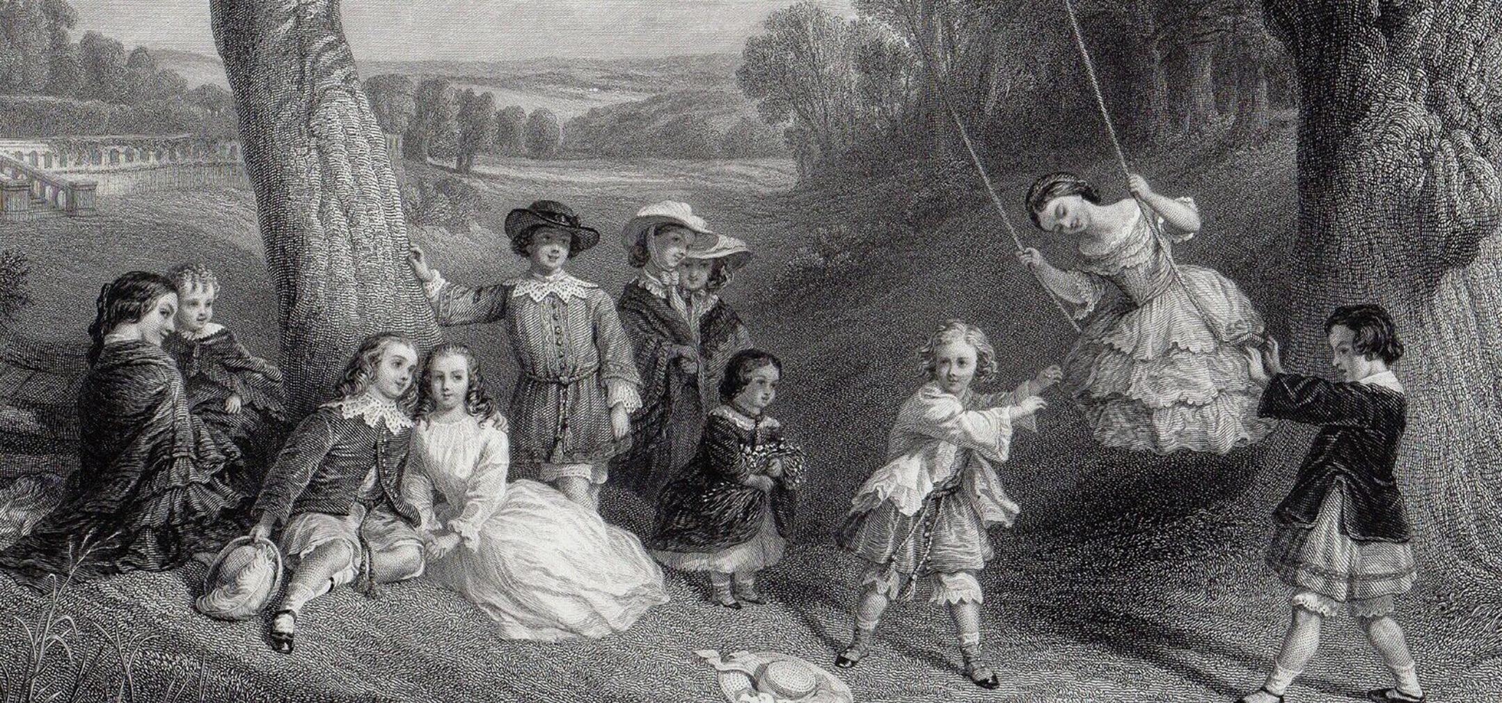 Frederick Goodall | The Swing (1862) | MutualArt