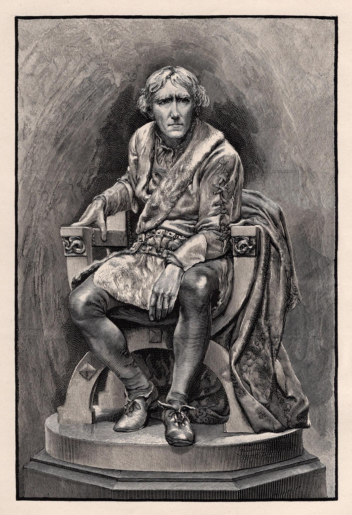Edward Onslow Ford | Henry Irving As Hamlet (1800s) | MutualArt