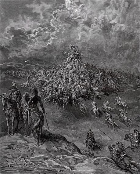 Orlando Furioso | Ruggiero & Rinaldo (1800s) | MutualArt