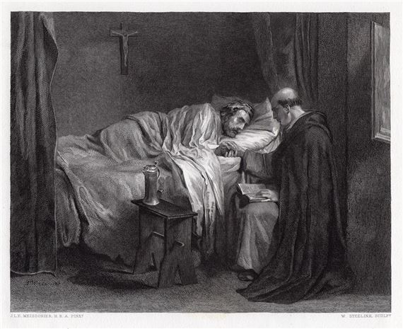 Ernst Ernestovich Lissner | The Last Prayer (1878) | MutualArt