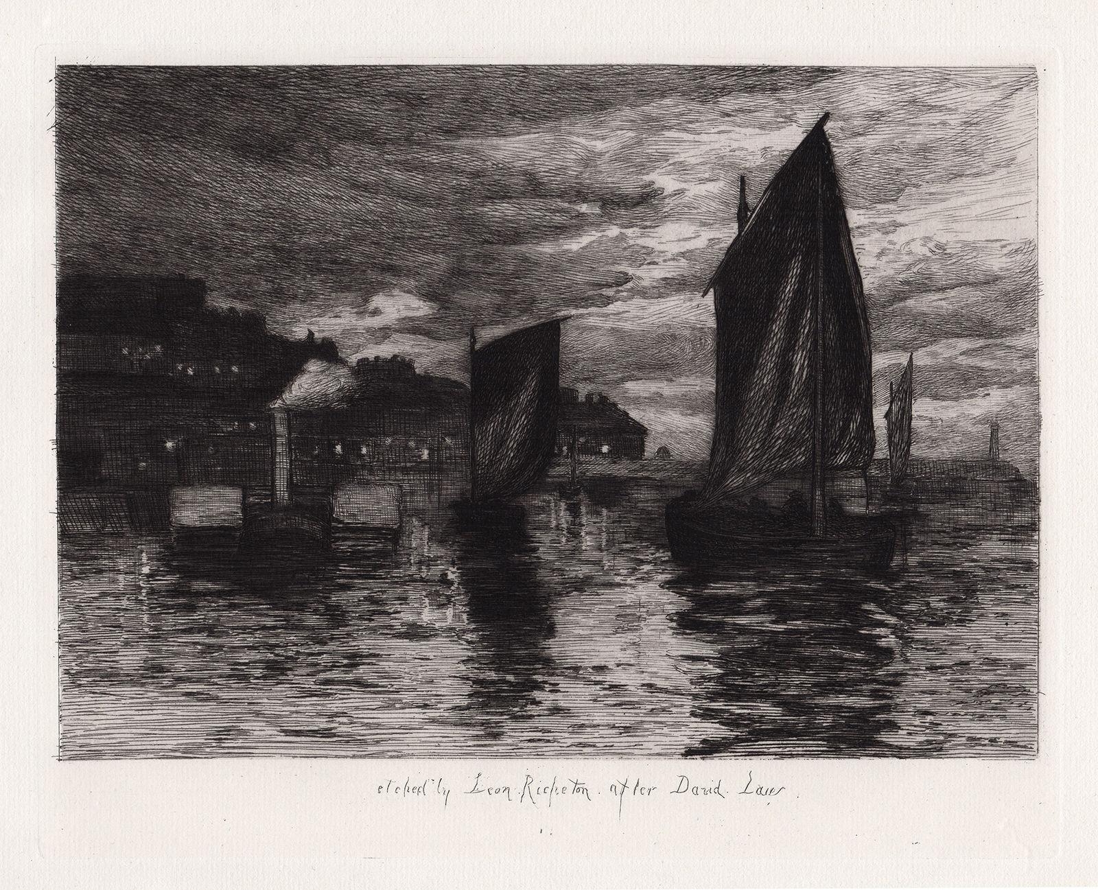 David Law | Whitby Harbour (1879) | MutualArt