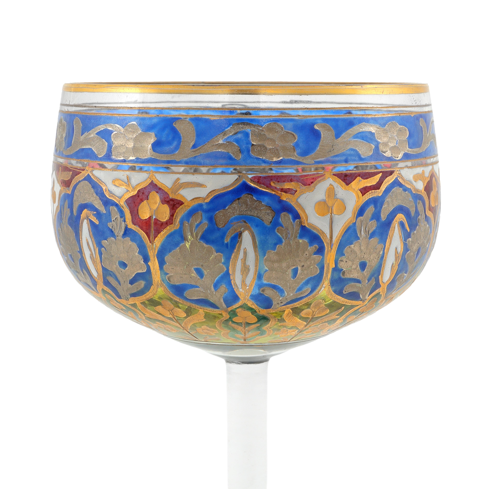 Fritz Heckert | Art Nouveau Fritz Heckert Römer Jodphur Glass | MutualArt