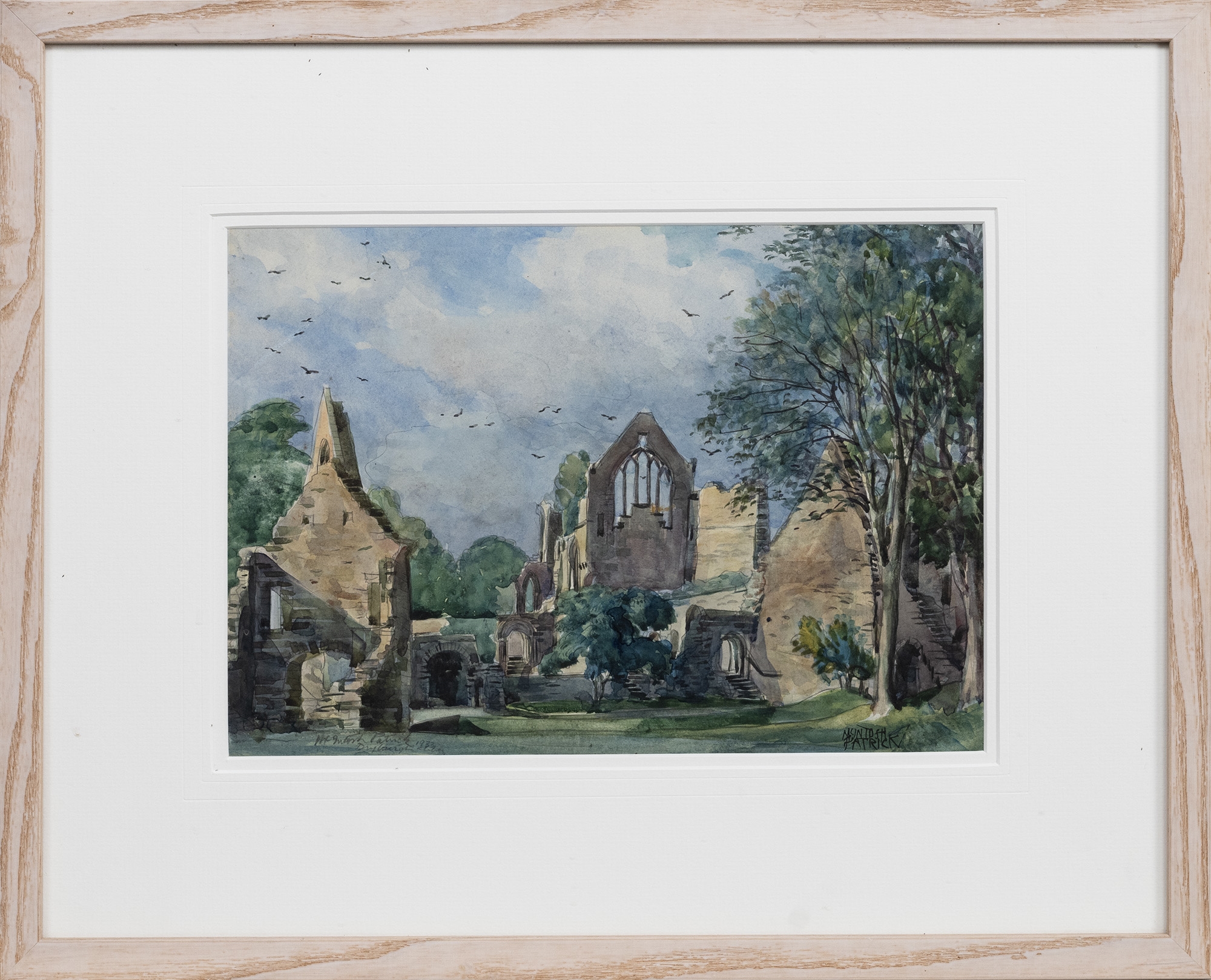 James McIntosh Patrick‏ | DRYBURGH ABBEY (1933) | MutualArt